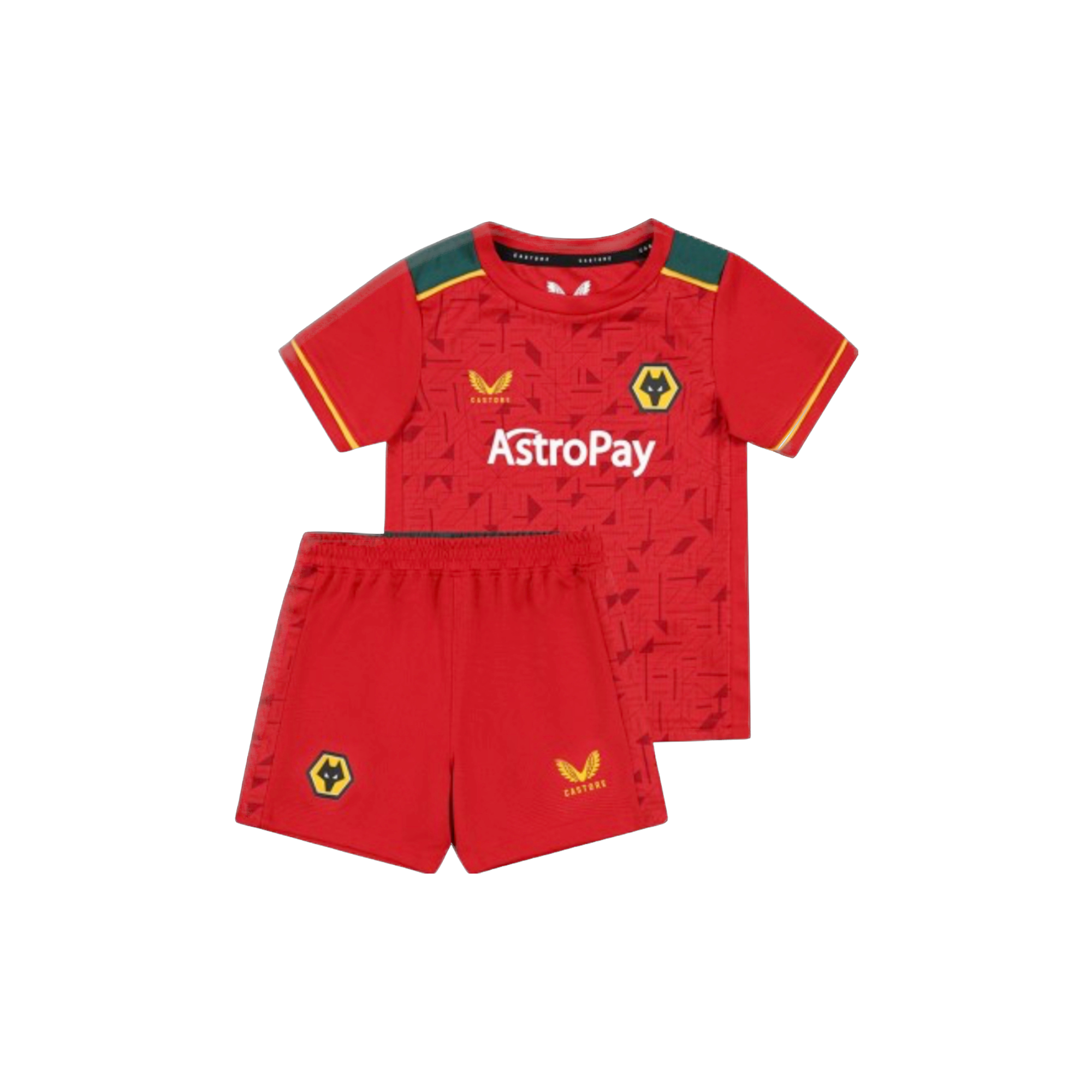 Wolves Away Kids Kit 2023-24 - SOCCALORD
