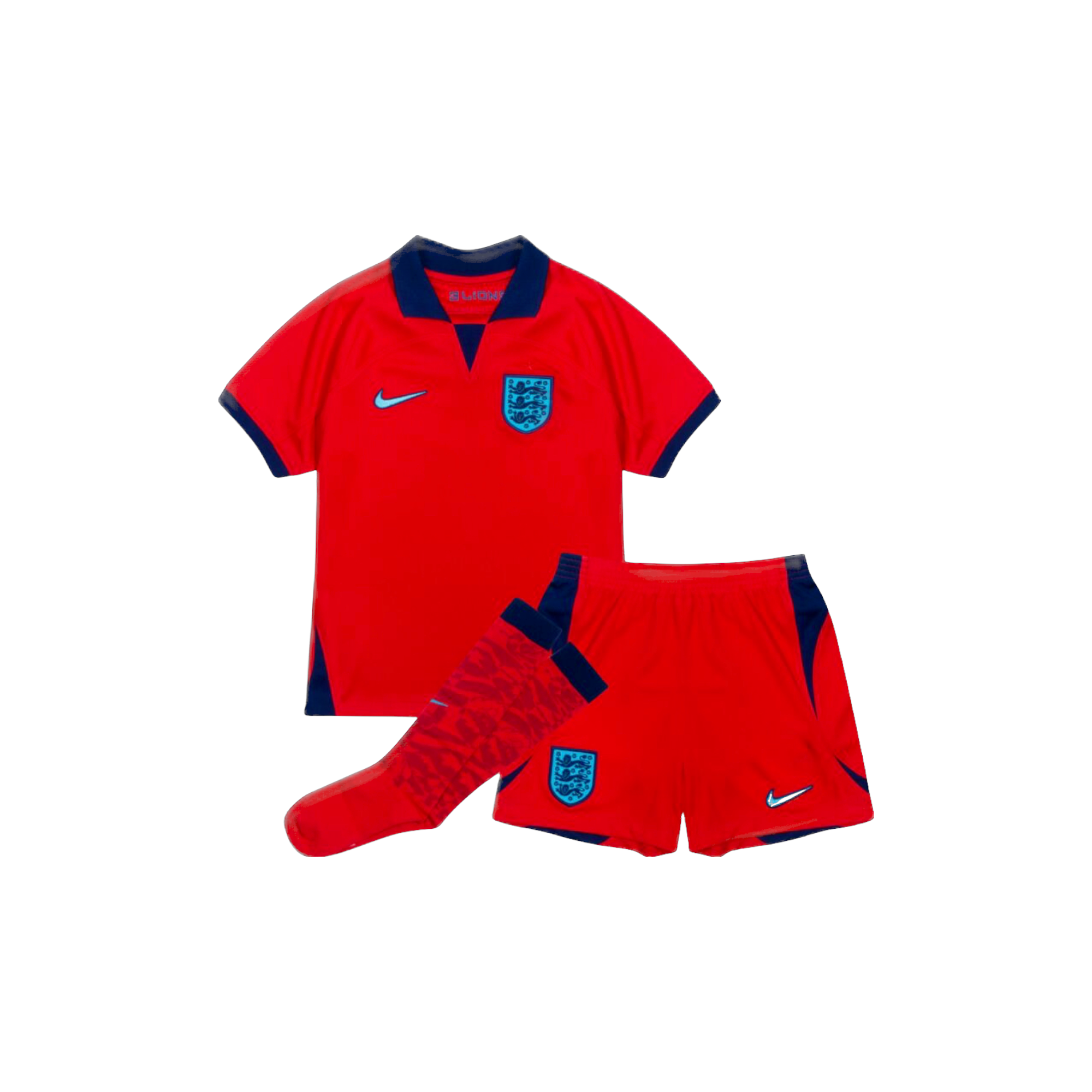 Kids England 2022-23 Away Kit - SOCCALORD