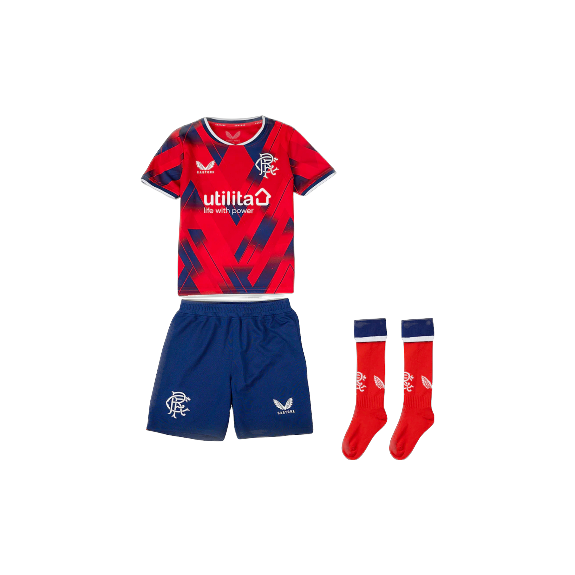 Rangers 4th Kit Kids 2023-24 - SOCCALORD