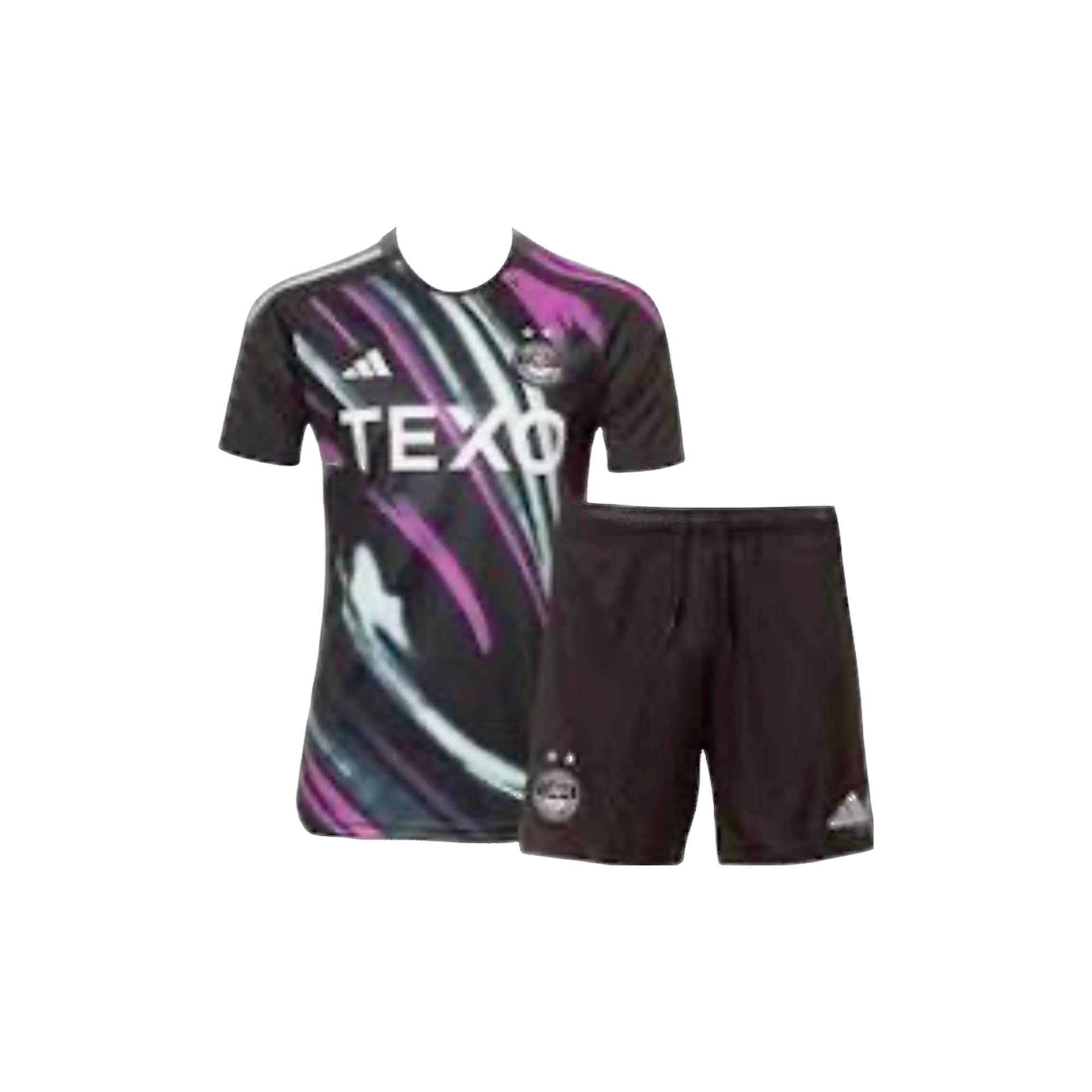 Aberdeen FC Away 2023-24 Kids Football Kit - Soccalord