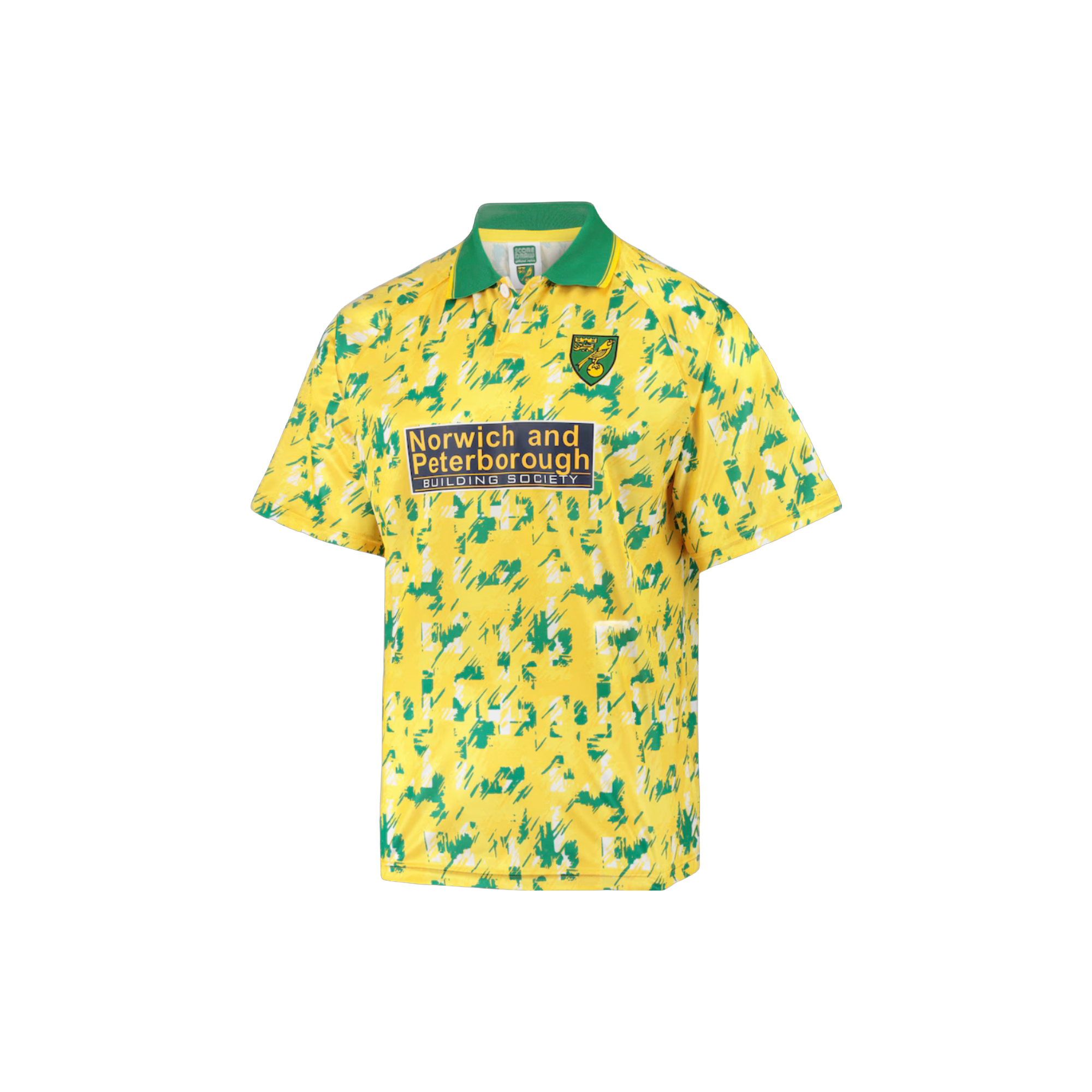 Norwich City FC 1992-1994 Retro Home Jersey - SOCCALORD