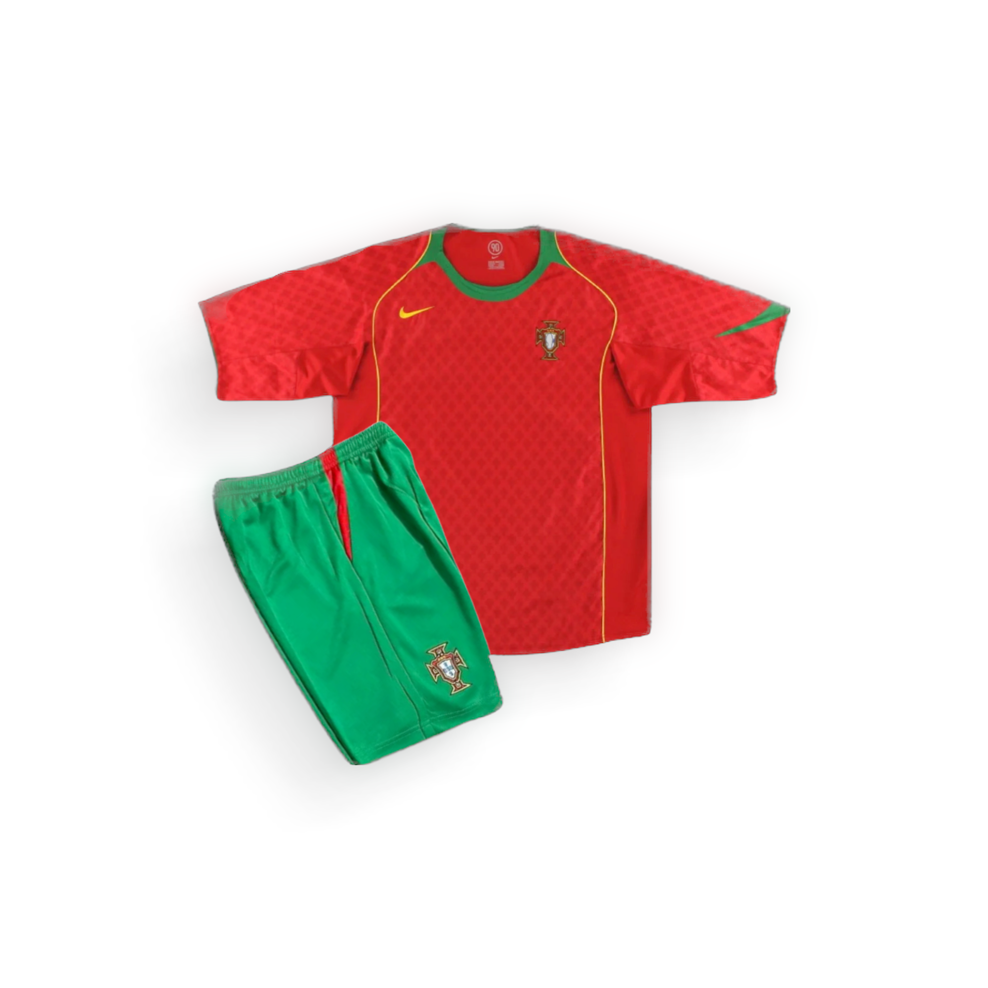 Portugal Home Retro 2004 Kids Football Kit - SOCCALORD