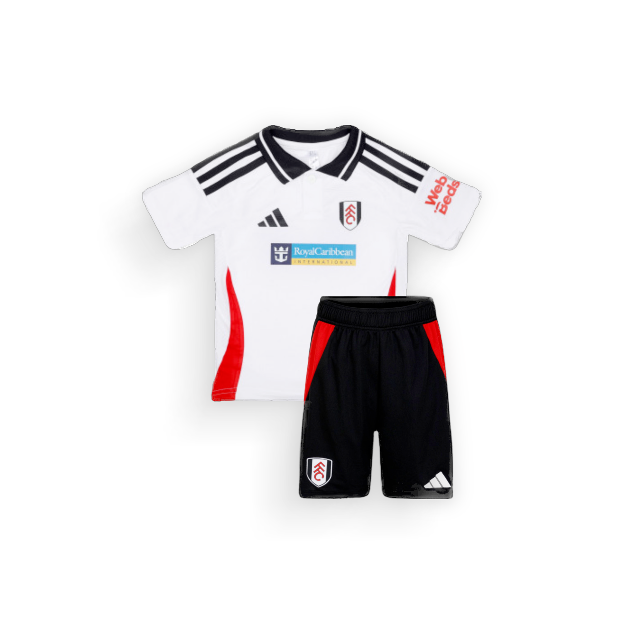 Fulham Kids Home Football Kit 2024-25 - SOCCALORD
