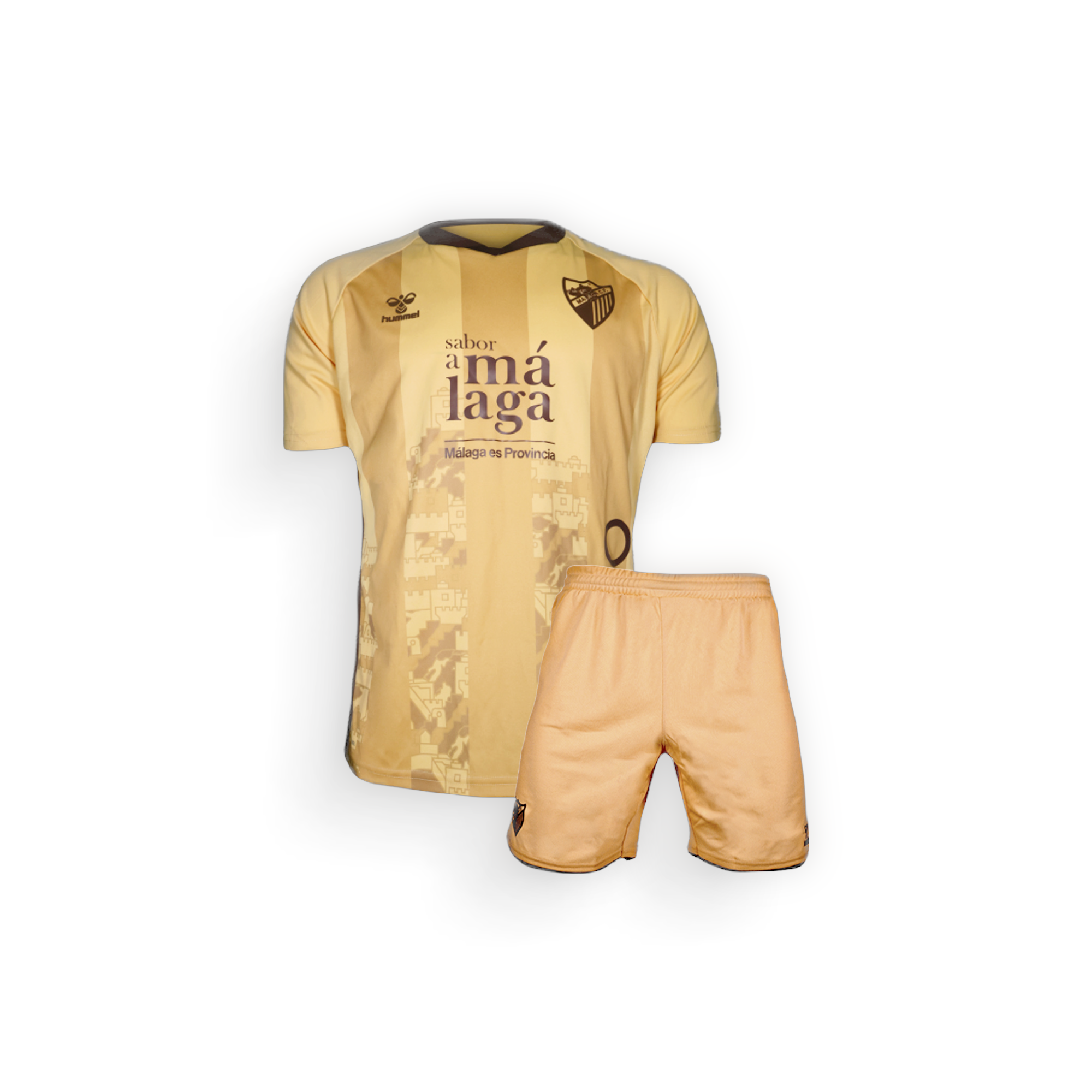 Malaga Third Kids Football Kit 24-25 - SOCCALORD