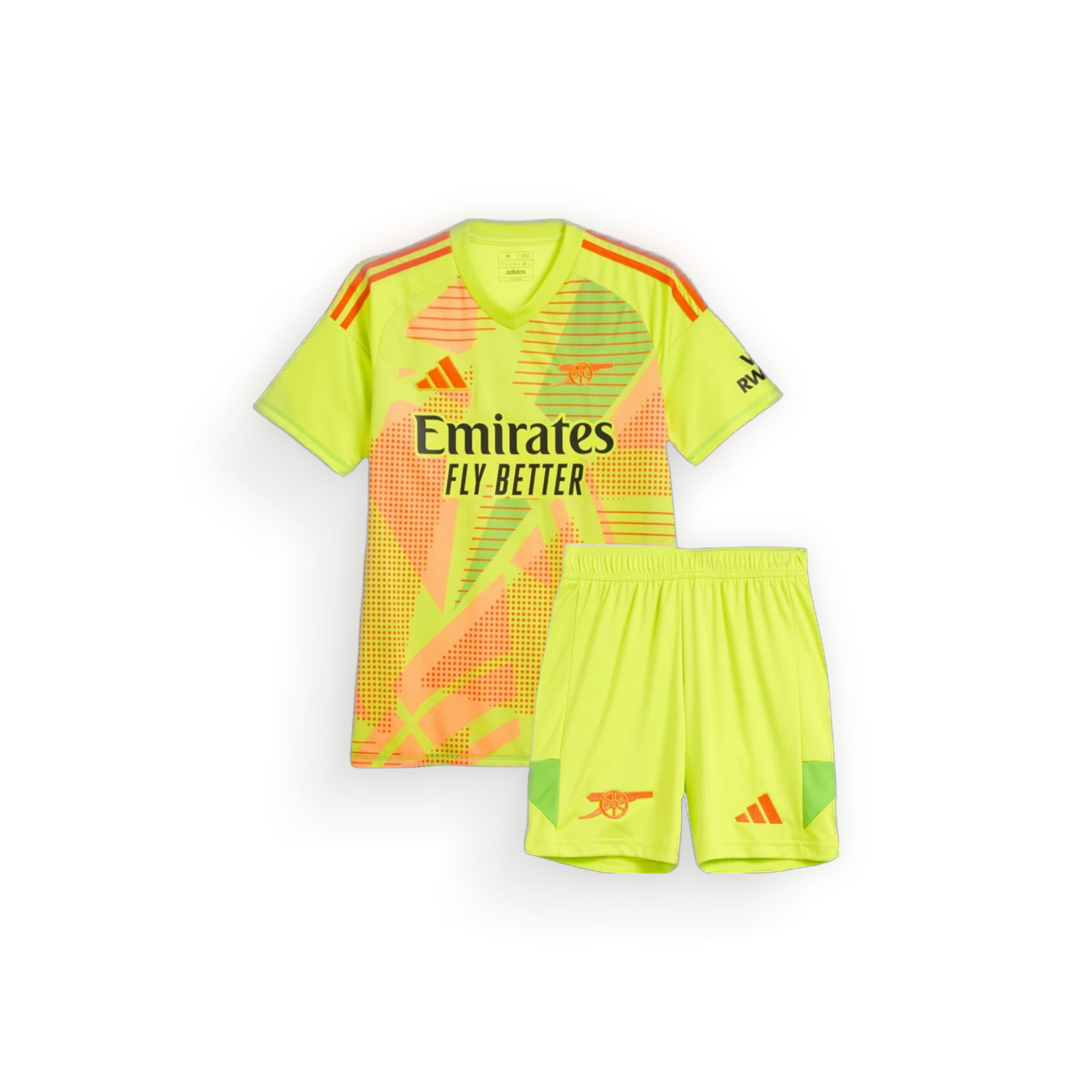 Arsenal Kids Goalkeeper Kit 2024-25 - SOCCALORD