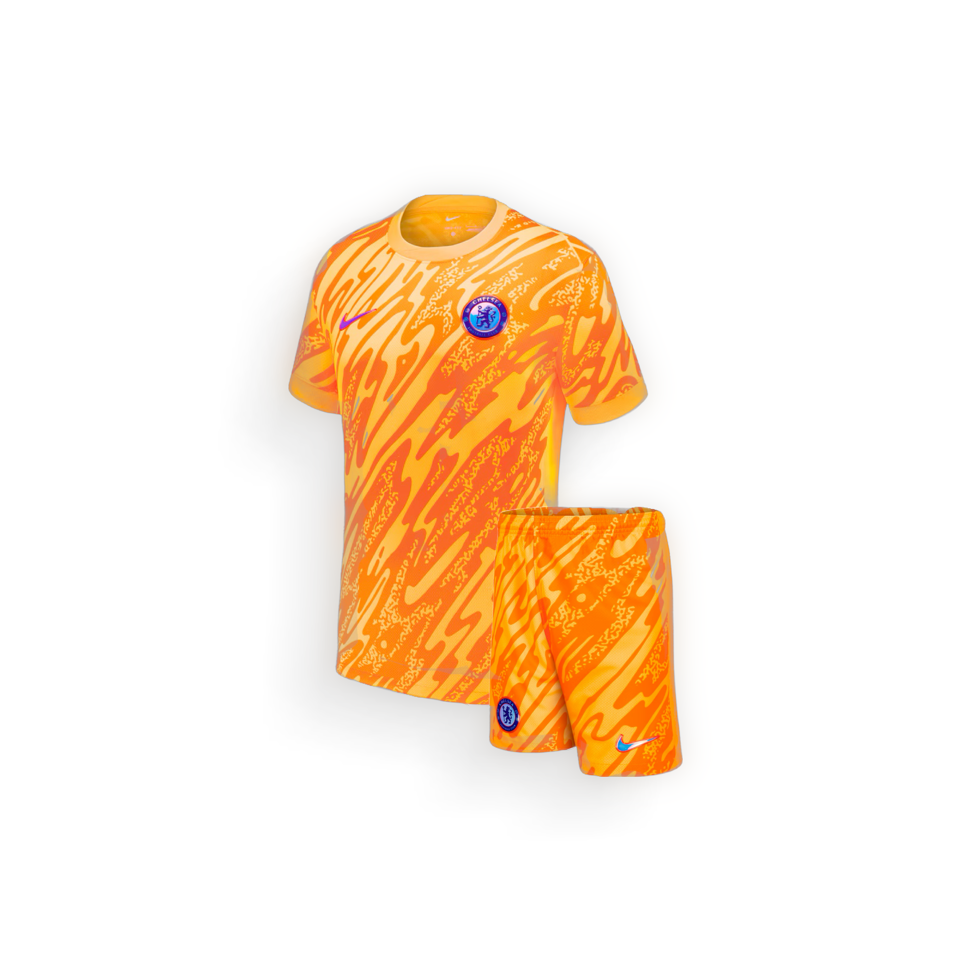 Chelsea Fc Goalkeeper Kids Kit 2024-25 - SOCCALORD