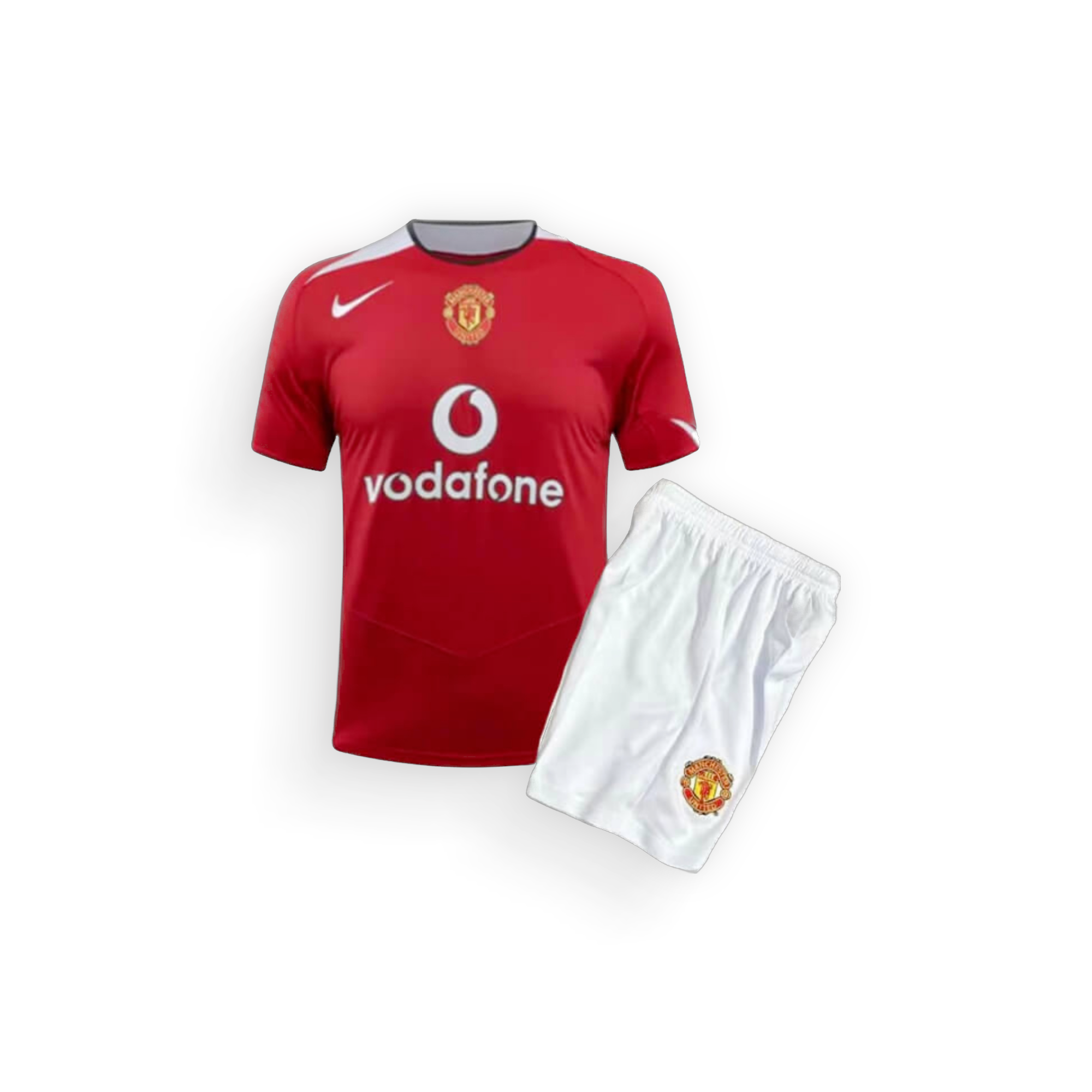 Manchester United Kids Home 2004/06 Football Kit - SOCCALORD