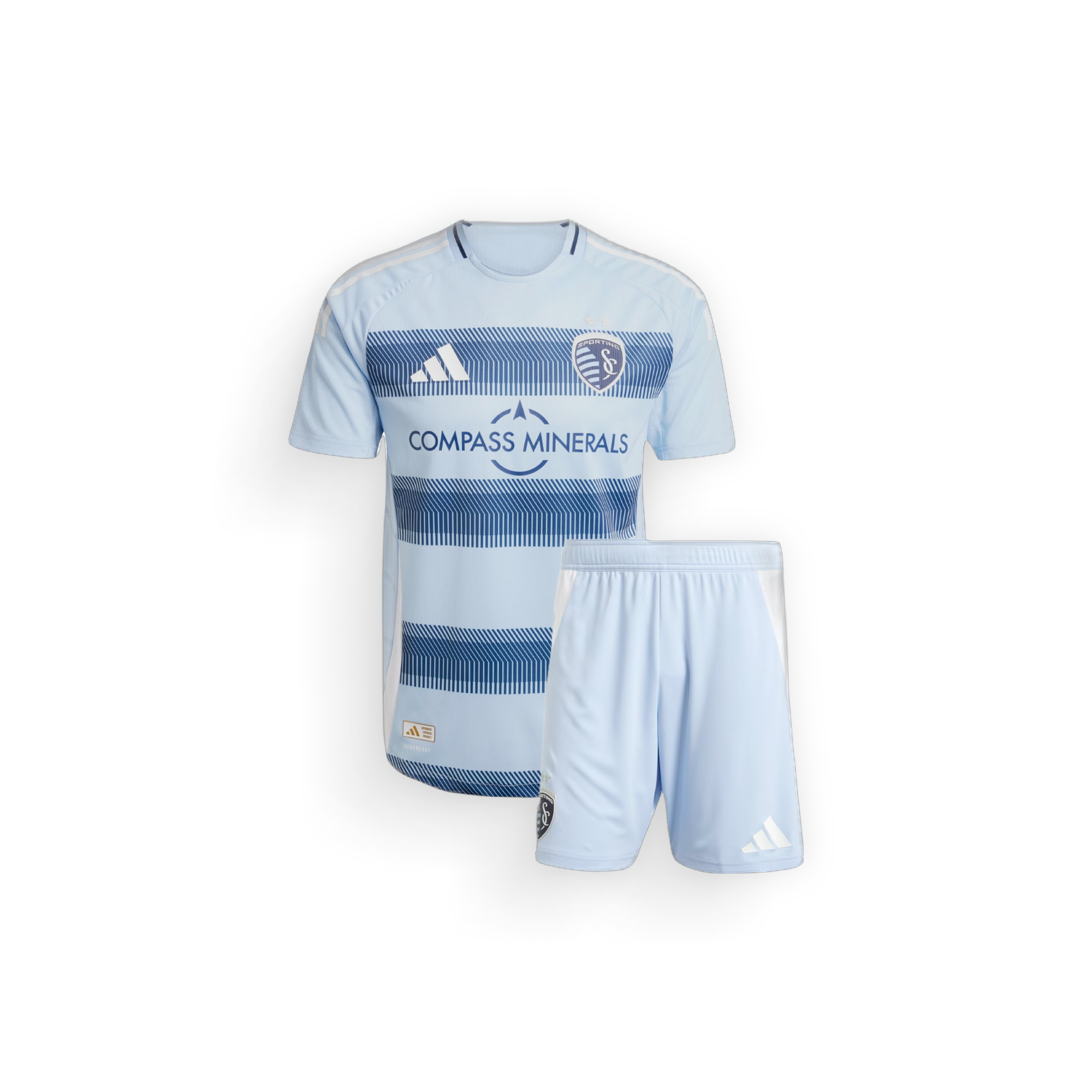 Sporting Kansas City Home Kids Soccer Kit 2025 - SOCCALORD