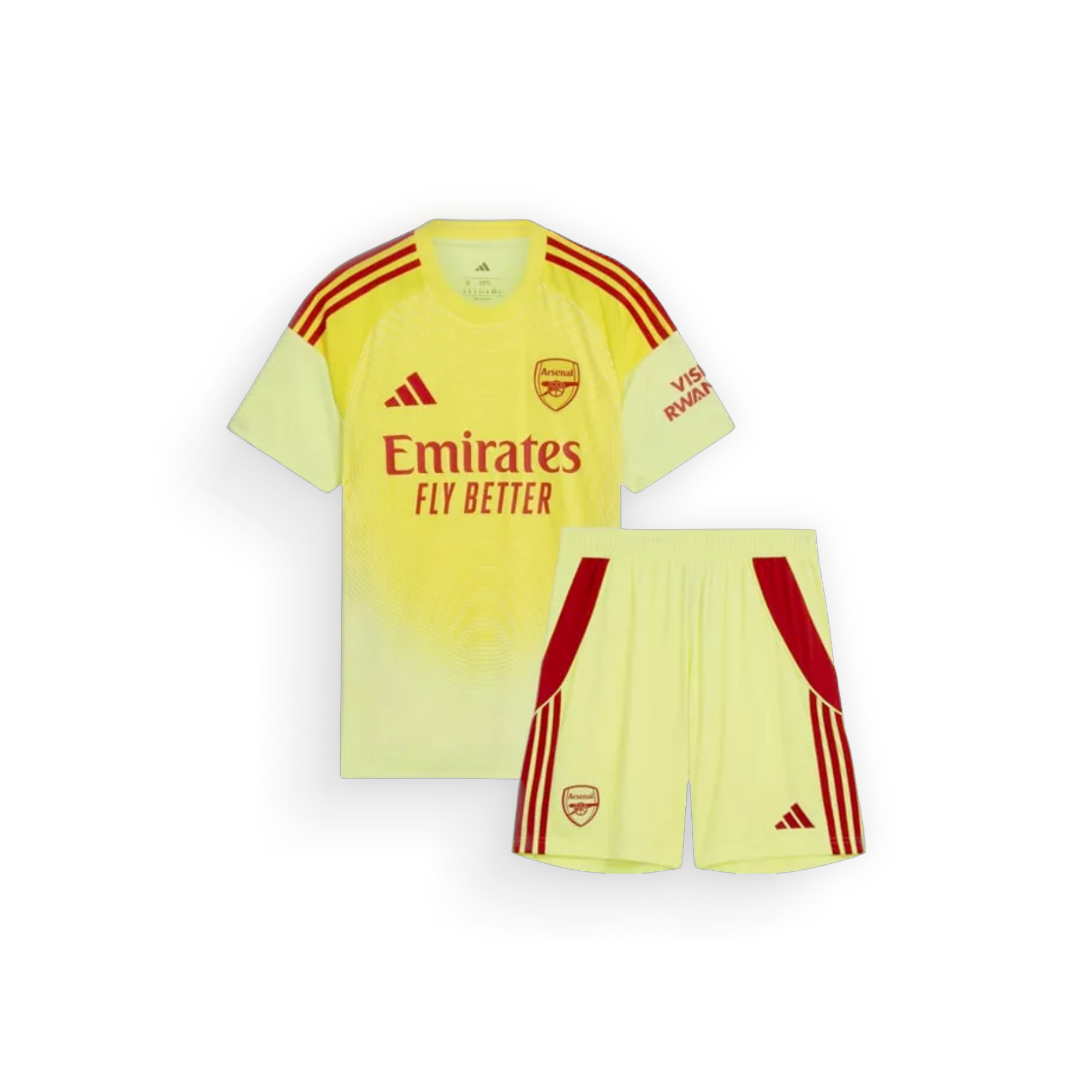 Arsenal Kids 2025-26 GK Football Kit - SOCCALORD
