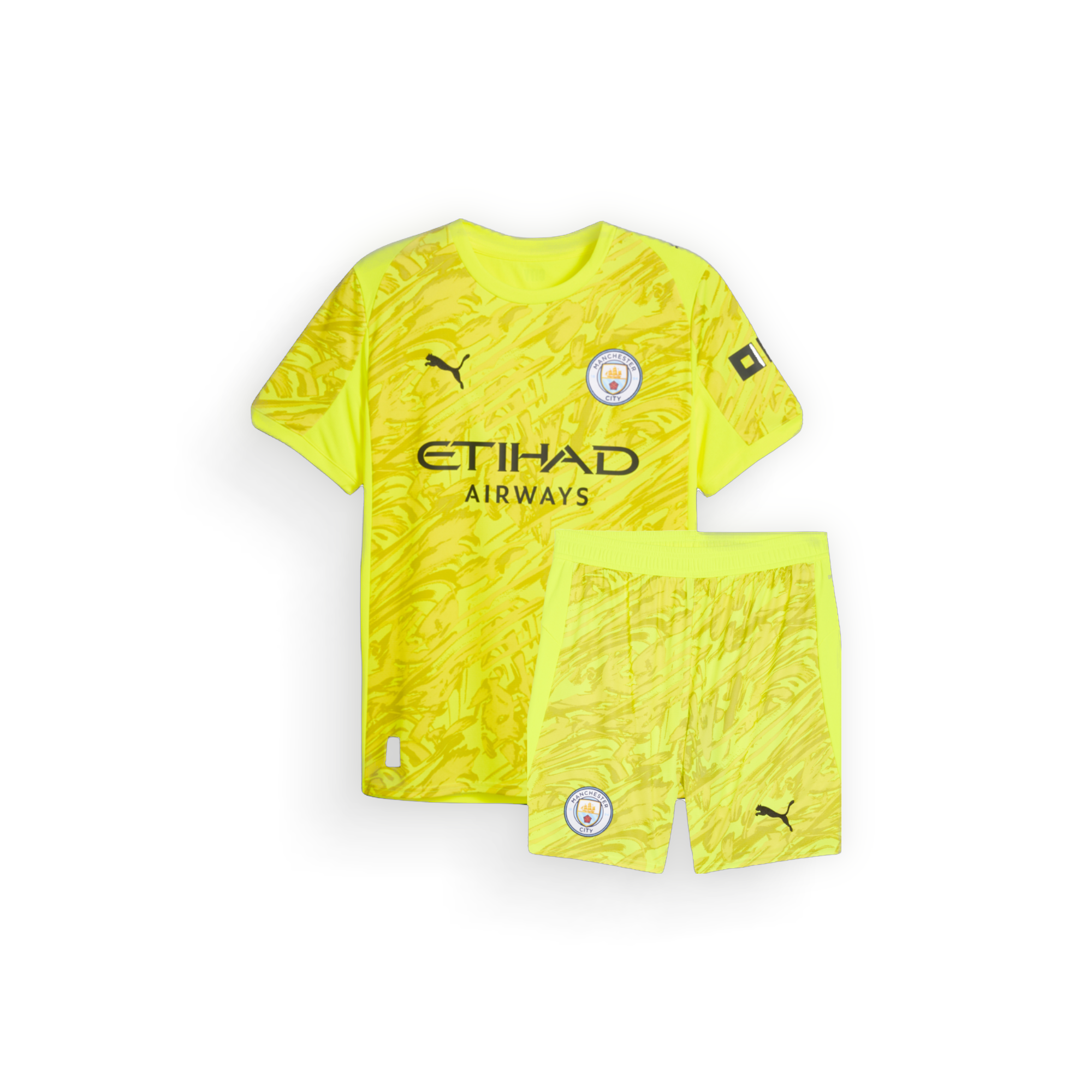 Manchester City 2025-26 GK Kit - Yellow - SOCCALORD