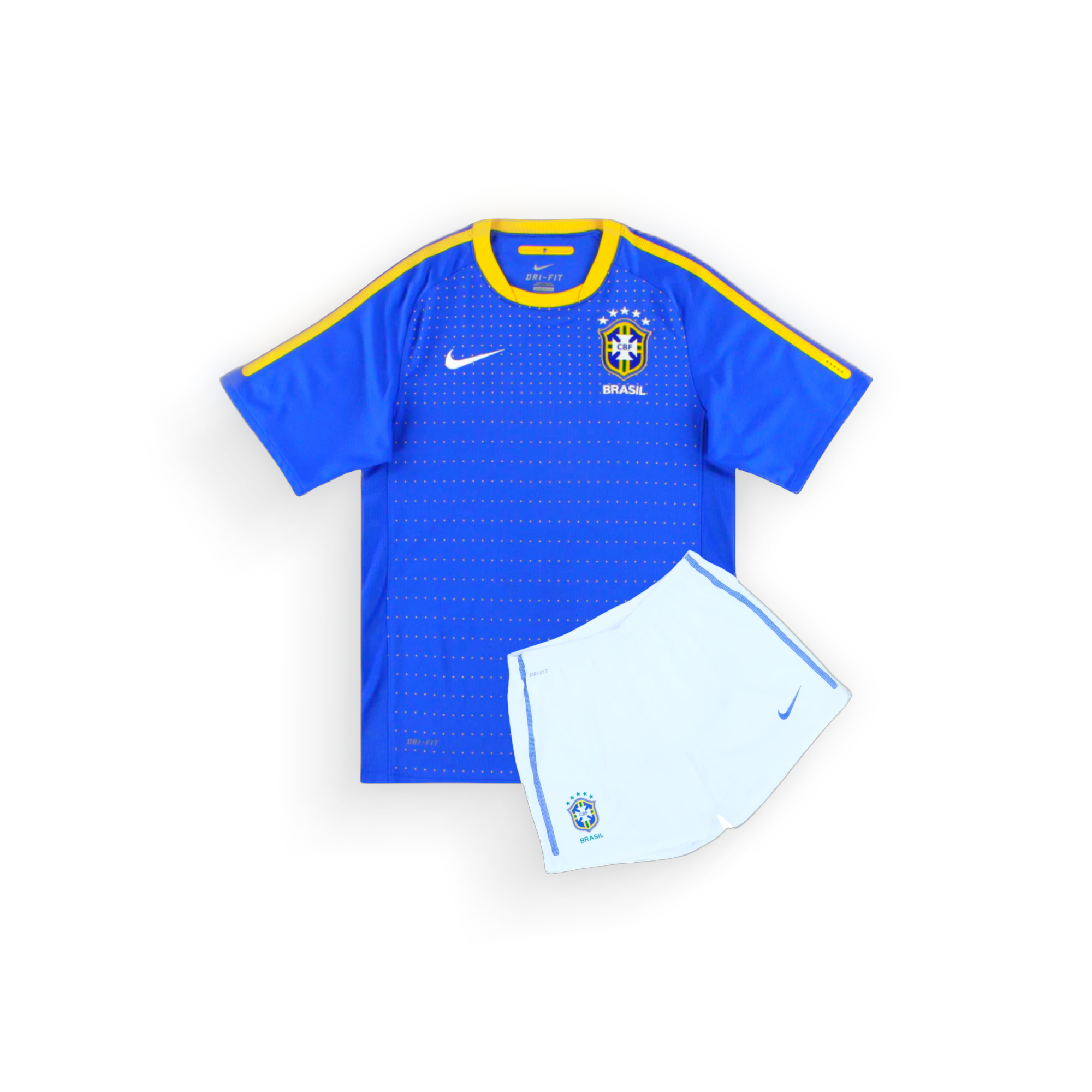 Brazil Kids 2010-11 Retro Away Kit - SOCCALORD